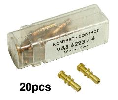 VAS6223/4, Fiber-Optic Repair Set - Brass Contacts